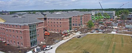 New freshman village nears finish line at UNCW | Balfour Beatty Campus ...
